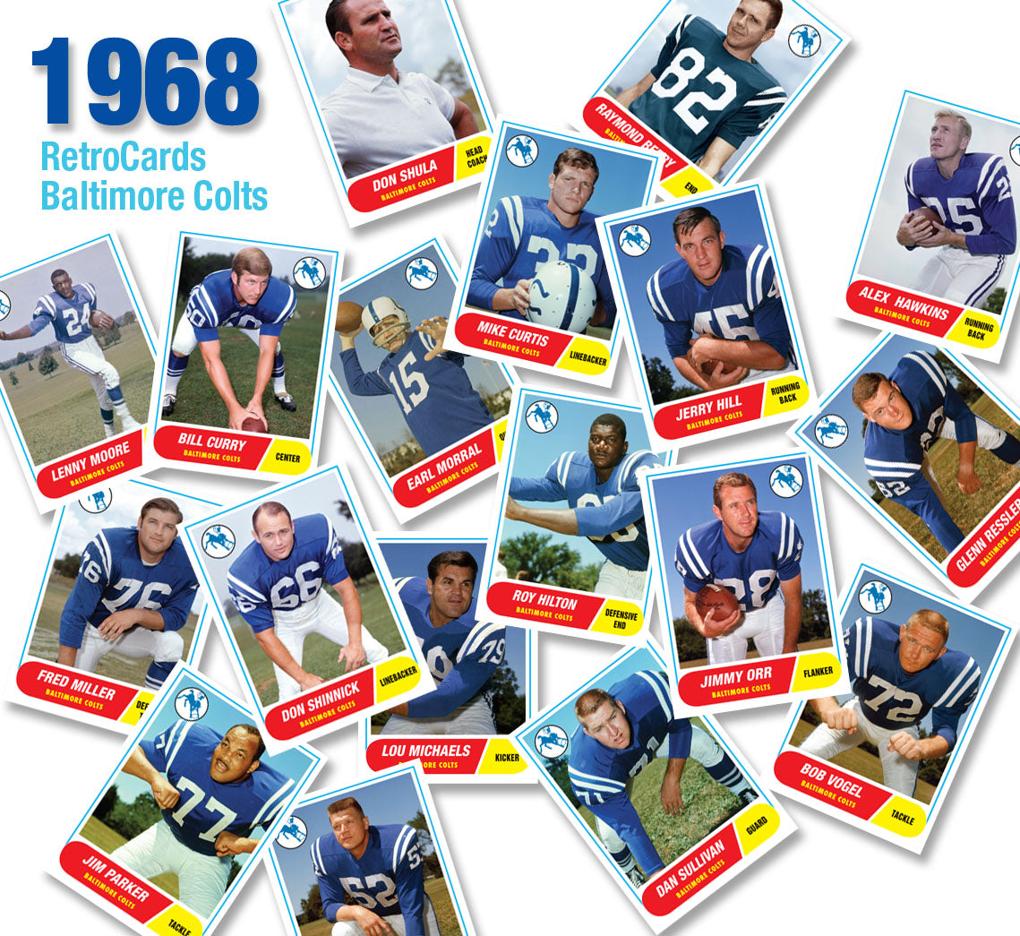 1968 Baltimore Colts: Hard Luck Season – RetroCards