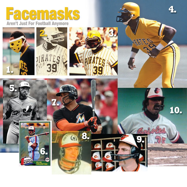 Facemasks Part II: Baseball Gets In the Act – RetroCards
