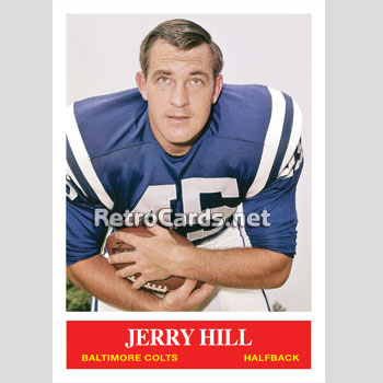 1964P Jerry Hill Baltimore Colts – RetroCards