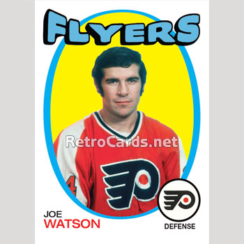 1971-72O Joe Watson Philadelphia Flyers – RetroCards