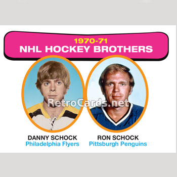 1971-72O NHL Brothers Schock – RetroCards