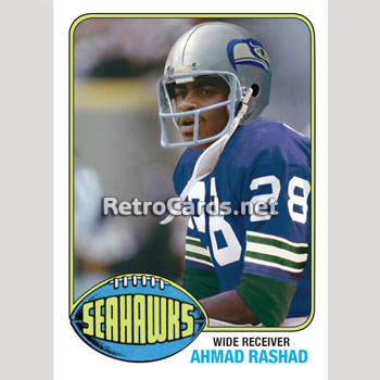 1976T Ahmad Rashad Seattle Seahawks – RetroCards