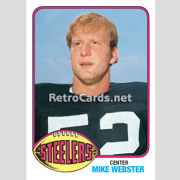 1976T Mike Webster Pittsburgh Steelers – RetroCards