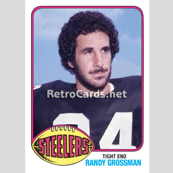 1976T Randy Grossman Pittsburgh Steelers – RetroCards