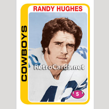 1978T Randy Hughes Dallas Cowboys – RetroCards