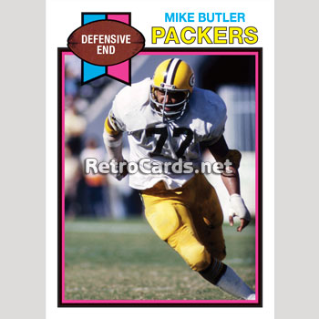 1979T Mike Butler Green Bay Packers – RetroCards