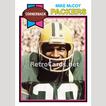 1979T Mike McCoy Green Bay Packers – RetroCards