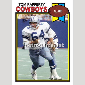 1979T Tom Rafferty Dallas Cowboys – RetroCards
