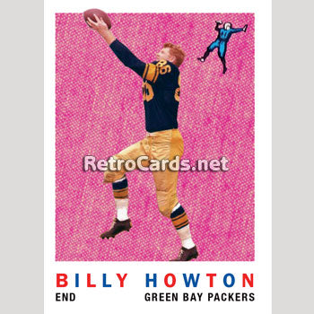1959T Bill Howton Green Bay Packers – RetroCards