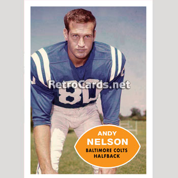 1960T Andy Nelson Baltimore Colts – RetroCards