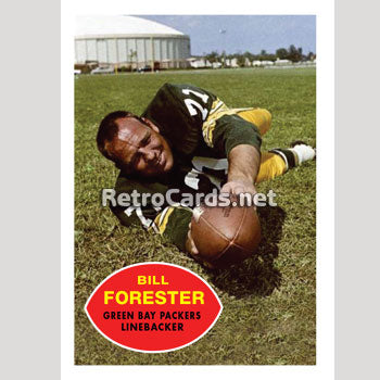 1960T Bill Forester Green Bay Packers – RetroCards