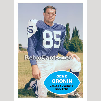 1960T Gene Cronin Dallas Cowboys – RetroCards