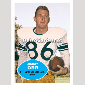 1960T Jimmy Orr Pittsburgh Steelers – RetroCards