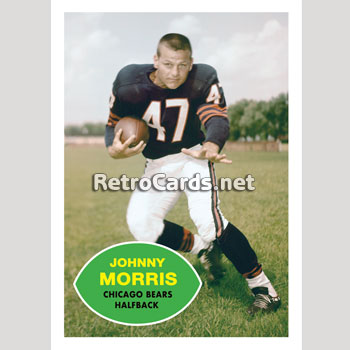 1960T Johnny Morris Chicago Bears – RetroCards