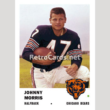 1961F Johnny Morris Chicago Bears – RetroCards