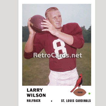 1961F Larry Wilson St. Louis Cardinals – RetroCards