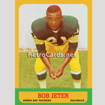 1963T Bob Jeter Green Bay Packers – RetroCards