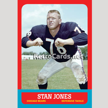 1963T Stan Jones Chicago Bears – RetroCards