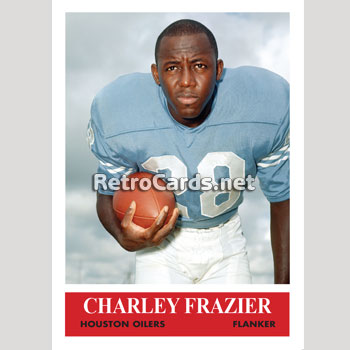 1964P Charley Frazier Houston Oilers – RetroCards