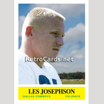 1964P Les Josephson Dallas Cowboys – RetroCards