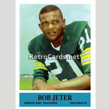 1964P Bob Jeter Green Bay Packers – RetroCards