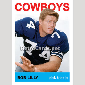 1964T MLB Bob Lilly Dallas Cowboys – RetroCards