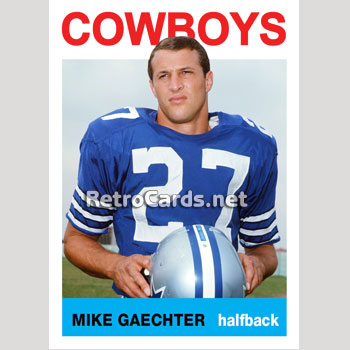 1964T MLB Mike Gaechter Dallas Cowboys – RetroCards