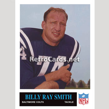 1965P Billy Ray Smith Baltimore Colts – RetroCards