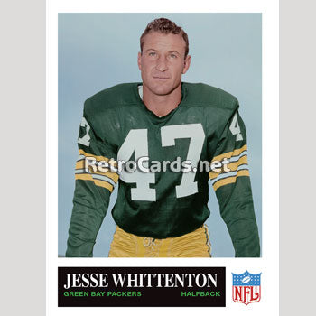 1965P Jesse Whittenton Green Bay Packers – RetroCards