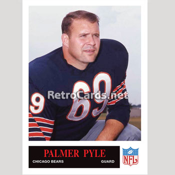 1965P Palmer Pyle Chicago Bears – RetroCards
