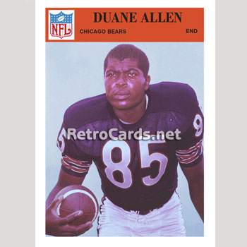 1966P Duane Allen Chicago Bears – RetroCards