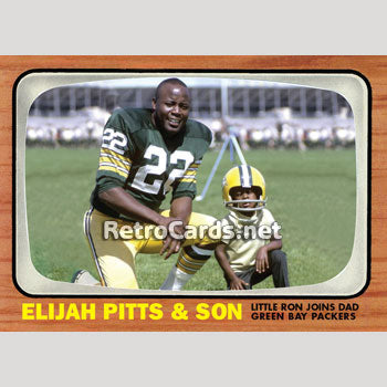 1966T Pitts & Son Green Bay Packers – RetroCards