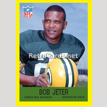 1967P Bob Jeter Green Bay Packers – RetroCards