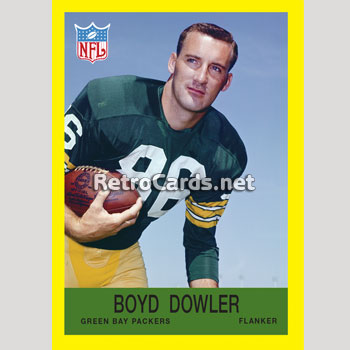 1967P Boyd Dowler Green Bay Packers – RetroCards