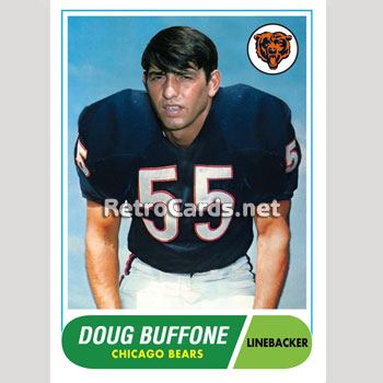 1968T Doug Buffone Chicago Bears – RetroCards