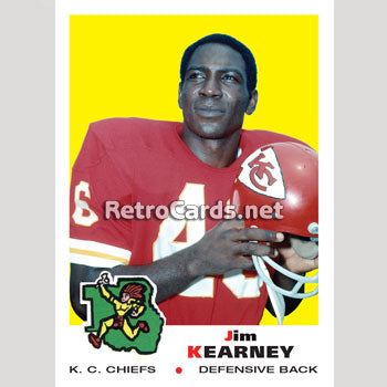 1969T Jim Kearney Kansas City Chiefs – RetroCards