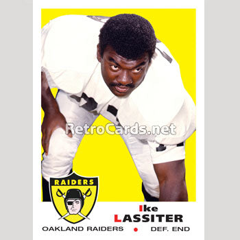 1969T Ike Lassiter Oakland Raiders – RetroCards