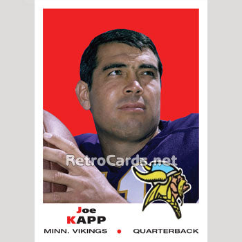 1969T Joe Kapp Minnesota Vikings – RetroCards