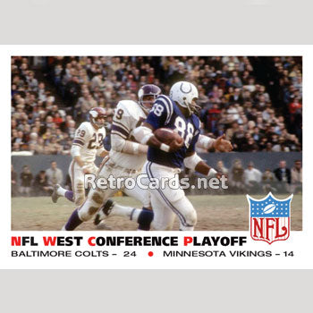 1969T NFL West Conference Playoff – RetroCards