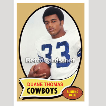 1970T Duane Thomas Dallas Cowboys – RetroCards