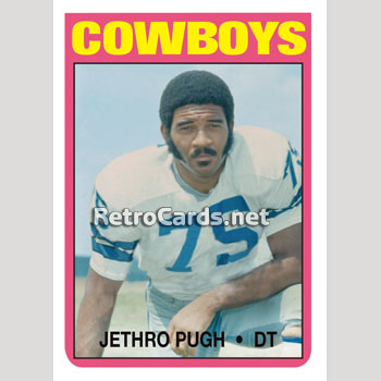 1972T Jethro Pugh Dallas Cowboys – RetroCards