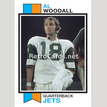 1973T Al Woodall New York Jets – RetroCards