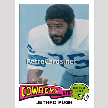 1975T Jethro Pugh Dallas Cowboys – RetroCards