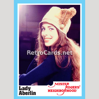 1975 Mr. Rogers • Lady Aberlin – RetroCards
