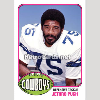 1976T Jethro Pugh Dallas Cowboys – RetroCards
