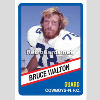 1976W Bruce Walton Dallas Cowboys – RetroCards