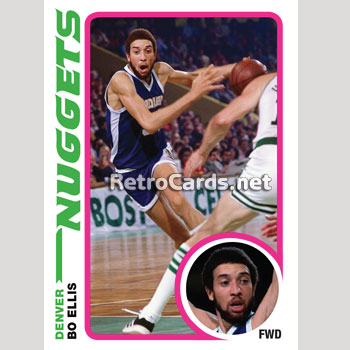 1978-79T Bo Ellis Denver Nuggets – RetroCards
