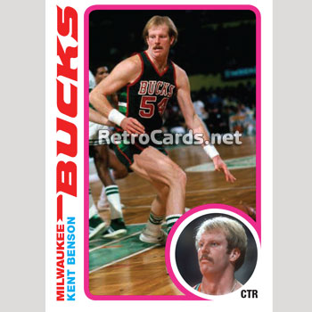 1978-79T Kent Benson Milwaukee Bucks – RetroCards