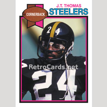 1979T J.T. Thomas Pittsburgh Steelers – RetroCards