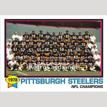 1979T Team Pittsburgh Steelers – RetroCards